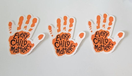 Every Child Matters Car Decal Orange Shirt Day for Residential School ...