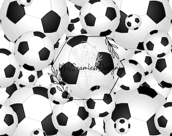 3D Inflated Soccer Balls Tumbler Wrap, 20oz Skinny Tumbler PNG File ...