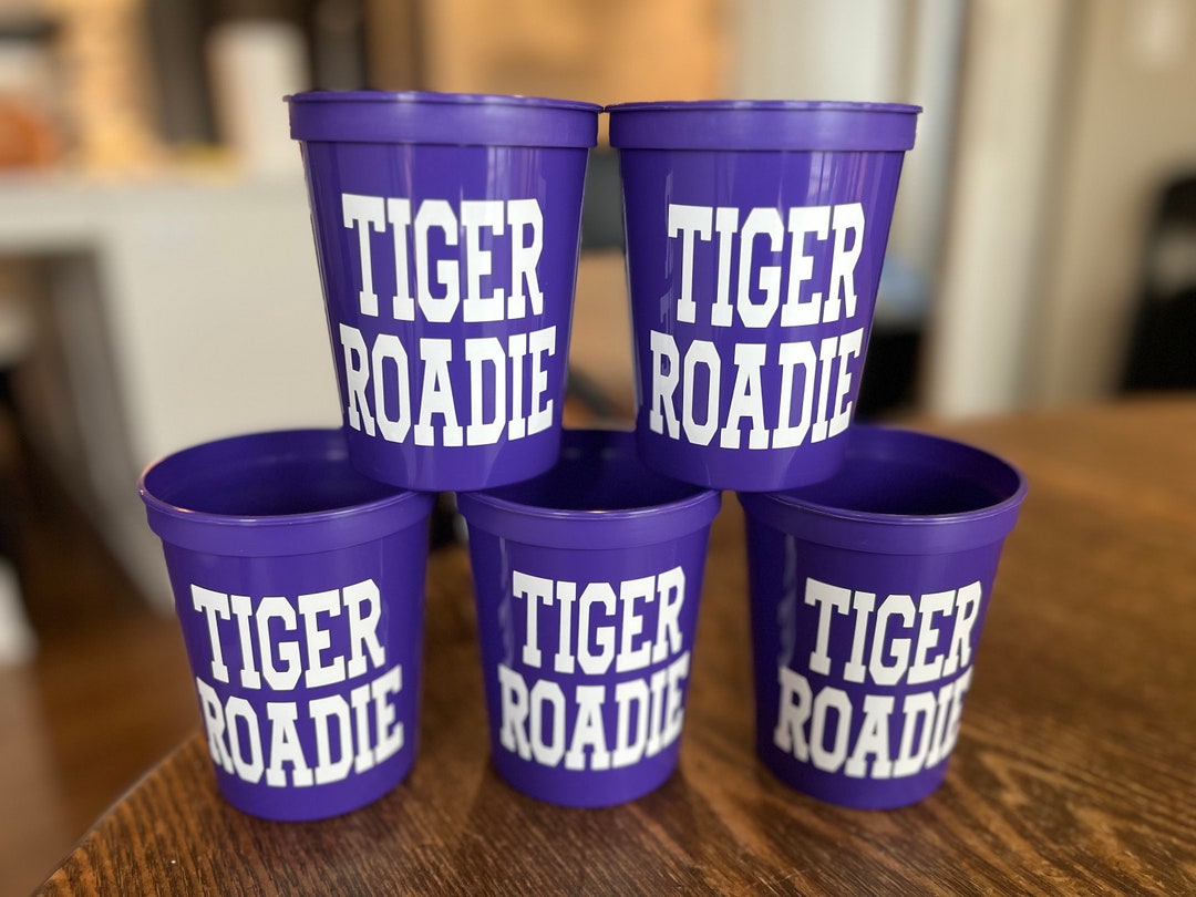 16oz Louisiana State University LSU Tigers Stadium Cups - Set of 5 Cups ...