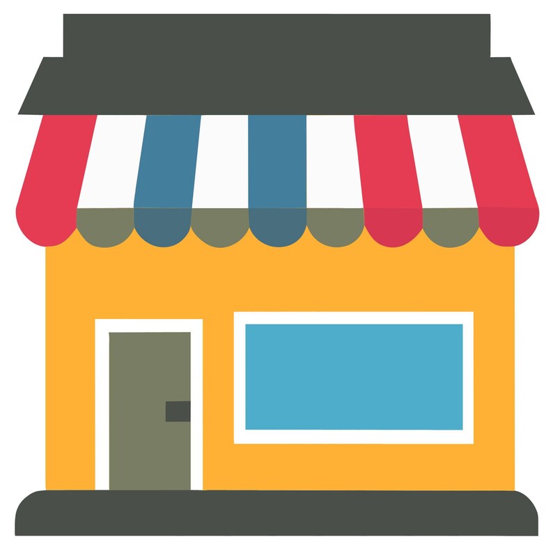12 Cute SVG Shop Fronts - Etsy
