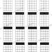 Printable Six String Guitar Fretboards A4 & US Letter PDF Formats - Etsy