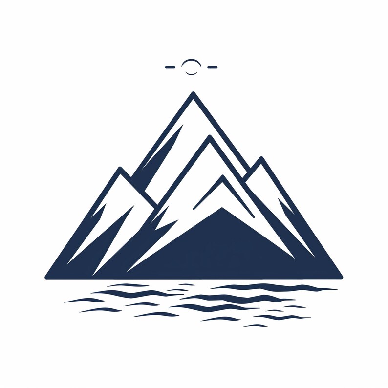 14 Mountain Clipart SVG & PNG Formats - Etsy