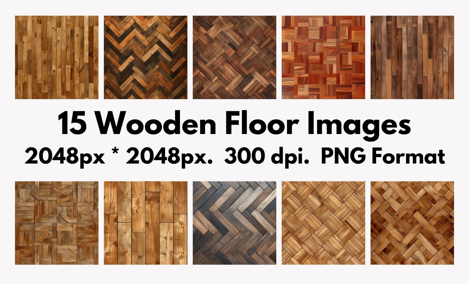 15 Wooden Floor Patterns - PNG Format - Etsy
