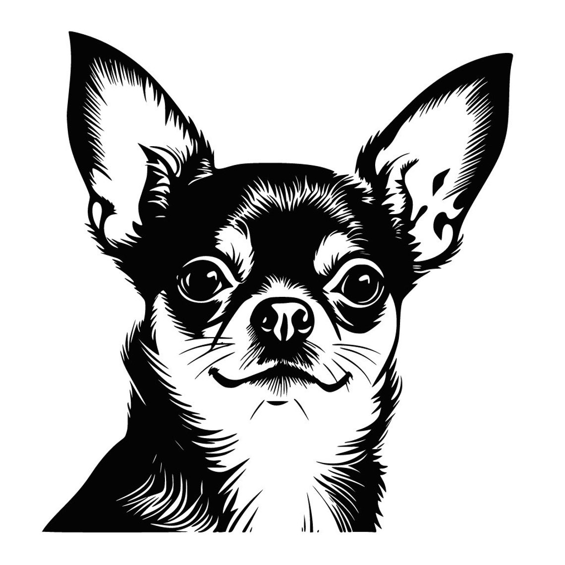 20 Dog Portraits - SVG Format - Etsy