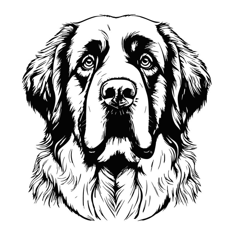 20 Dog Portraits - SVG Format - Etsy