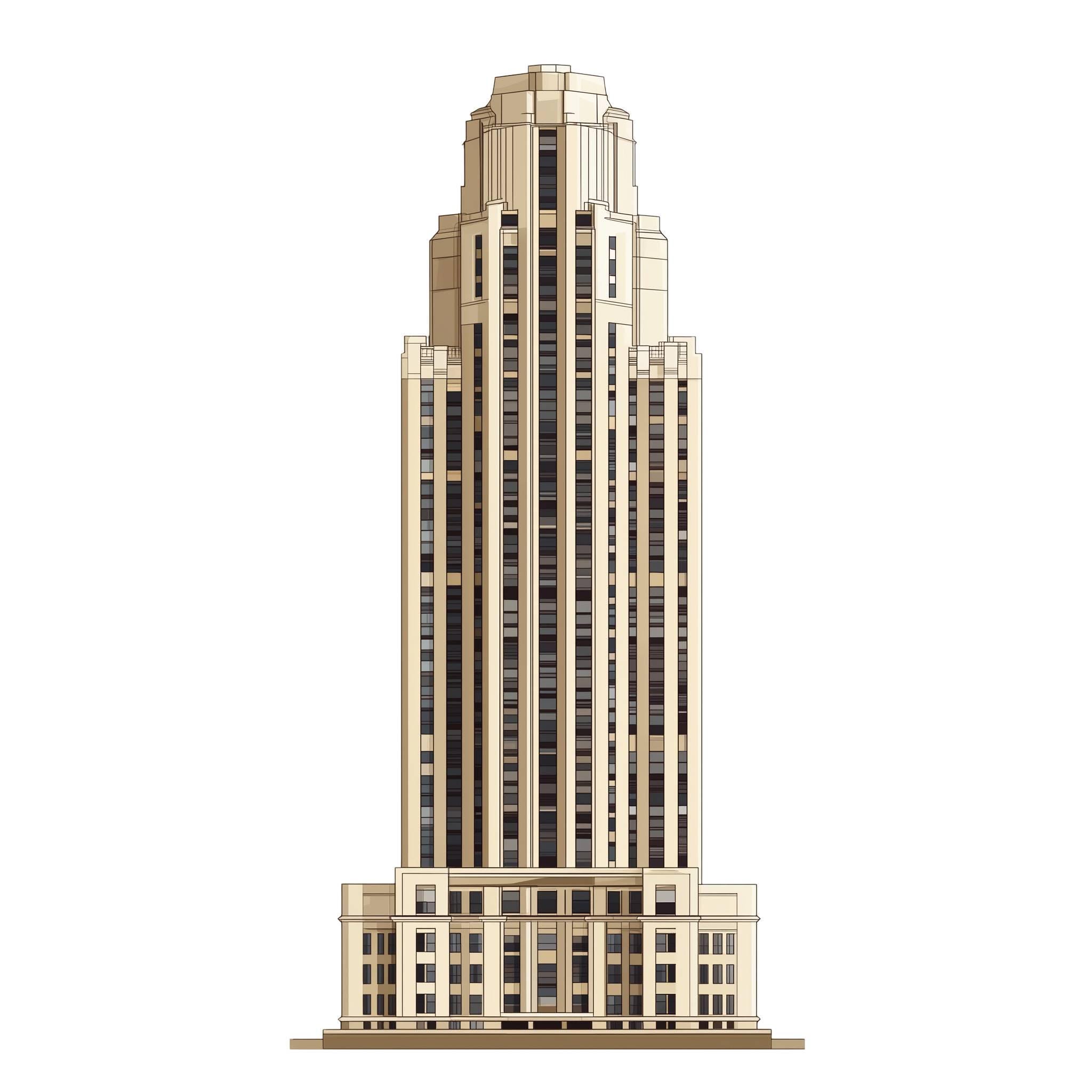 20 Tall Buildings Clipart - PNG Format - Etsy