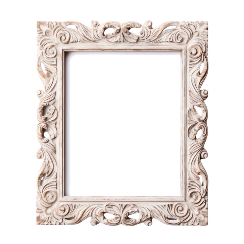 15 Vintage Picture Frames - PNG Format - Etsy