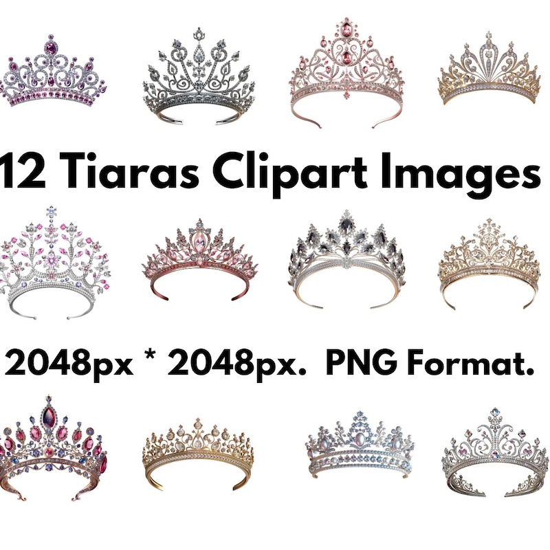 Diamond Tiara Crown - Etsy