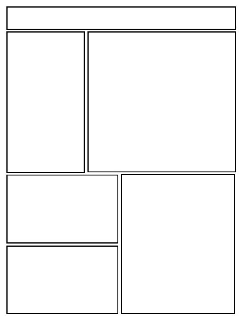 26 Comic Strip Templates - A0, A1, A2, A3, A4 & US Letter PDF Formats ...