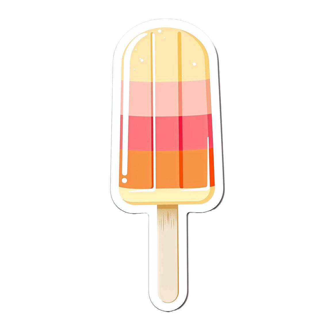 20 Ice Cream & Lolly Stickers - PNG Format - Etsy