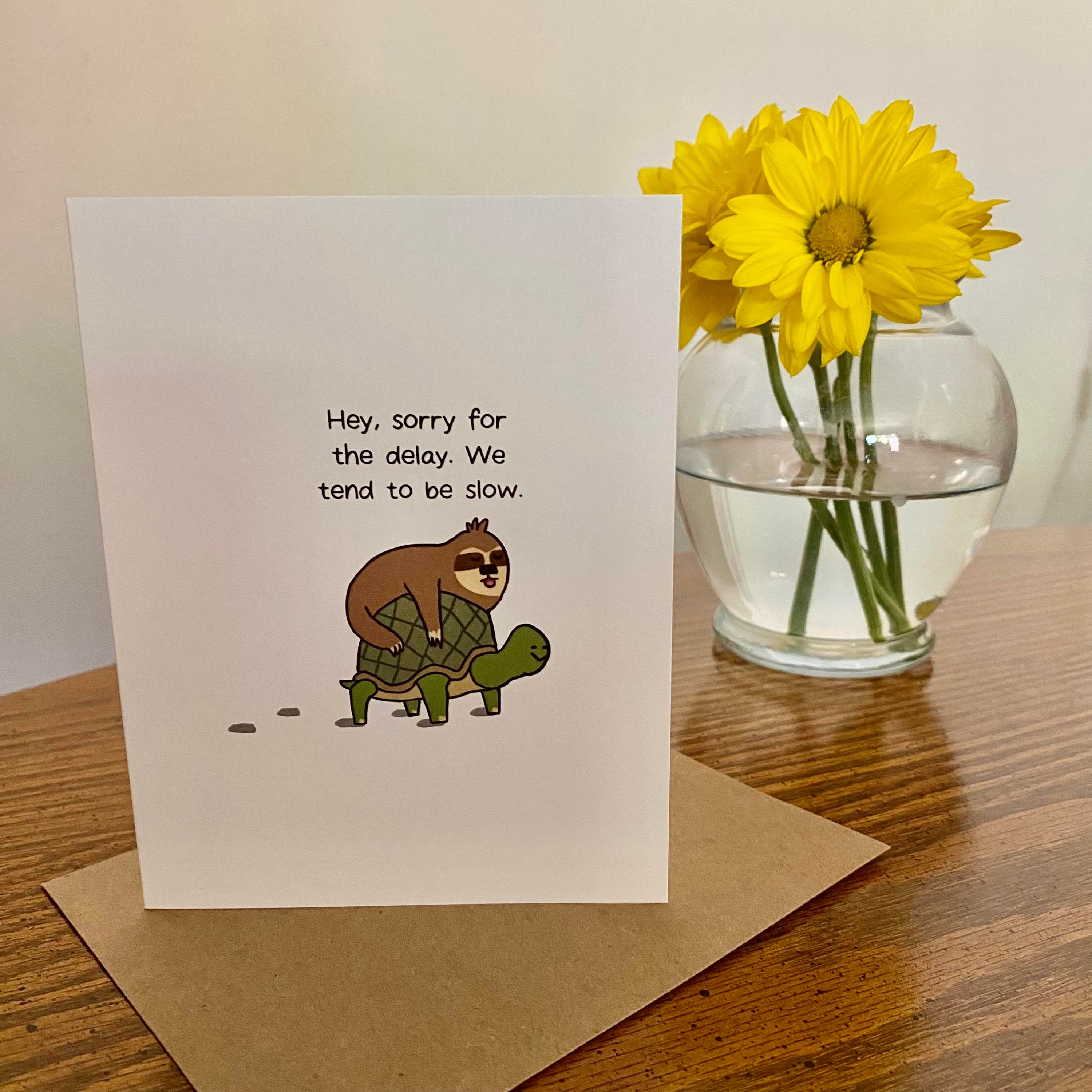 Cute Late Card | Occasion Card Late, Cute Belated Birthday Greeting ...