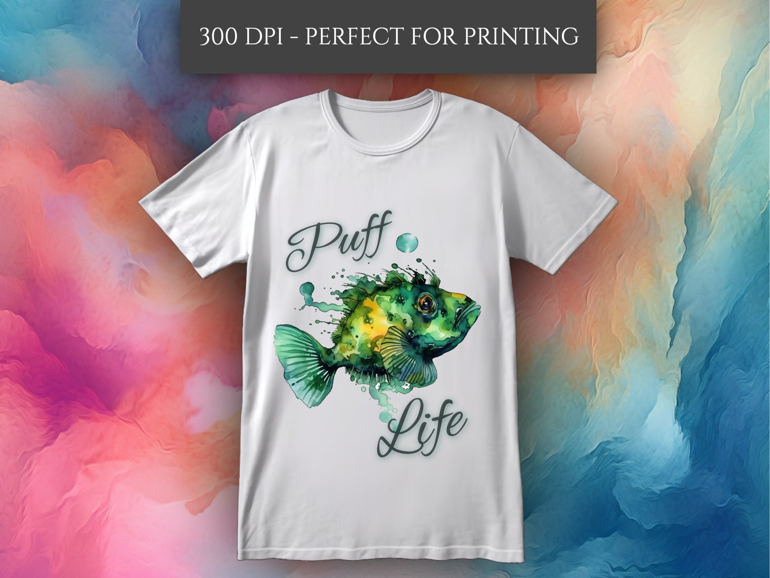 Pufferfish Clipart Pack, Clipart for Commercial Use, Transparent Pngs ...