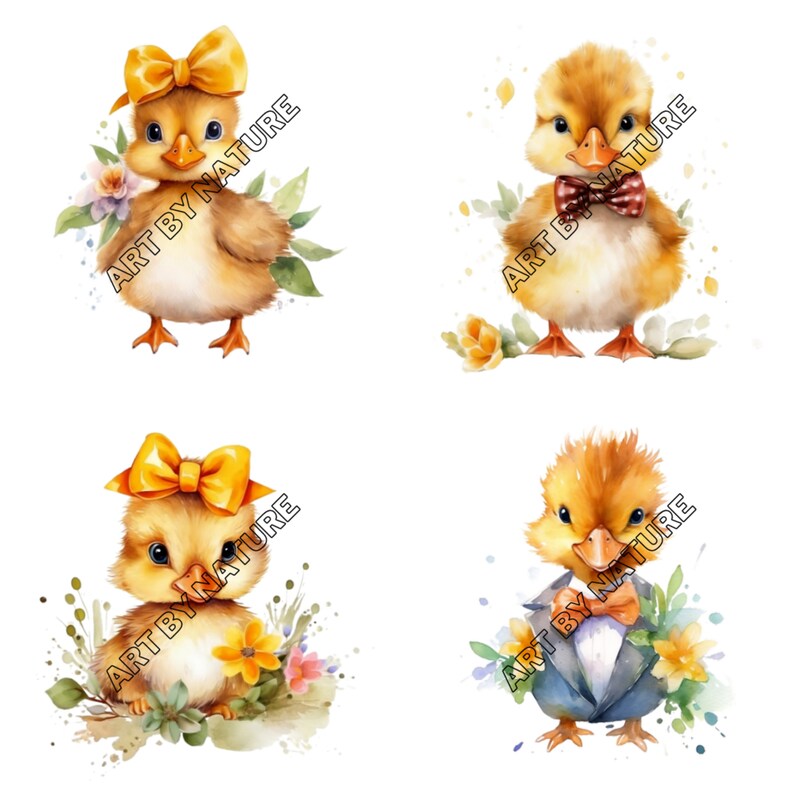 Cute Ducks - Baby Ducks Clipart Commercial Use, Transparent PNG ...