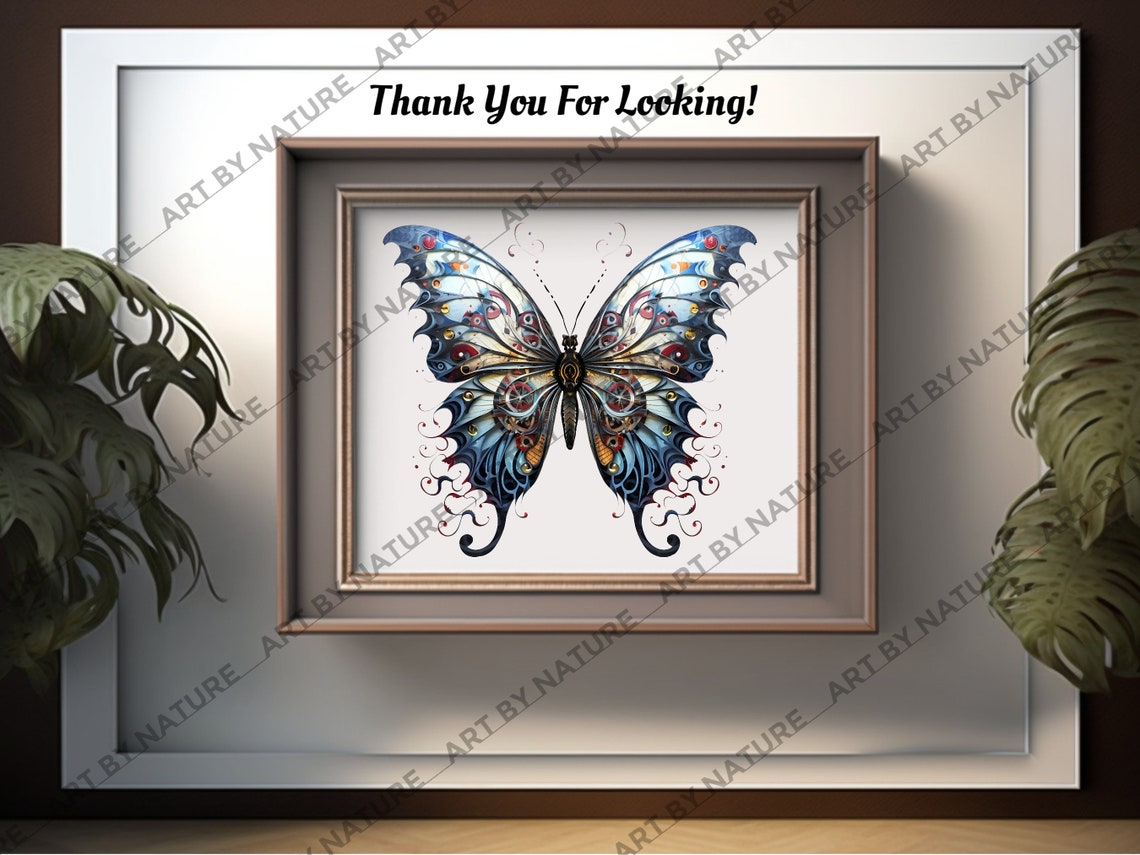 Butterfly Clipart Bundle, Beautiful Butterfly PNG Clipart for ...