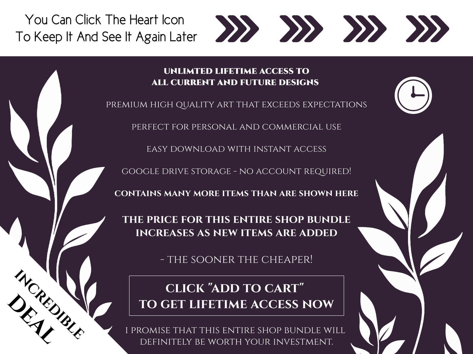 WHOLE SHOP BUNDLE | Ultimate Clipart Mega Bundle | Unlimited Lifetime ...
