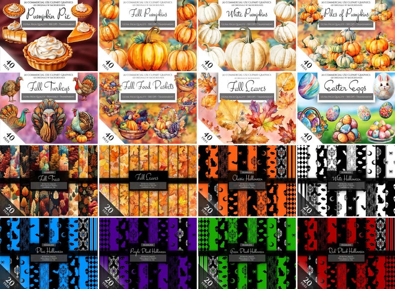 WHOLE SHOP BUNDLE | Ultimate Clipart Mega Bundle | Unlimited Lifetime Access | Entire Store ...