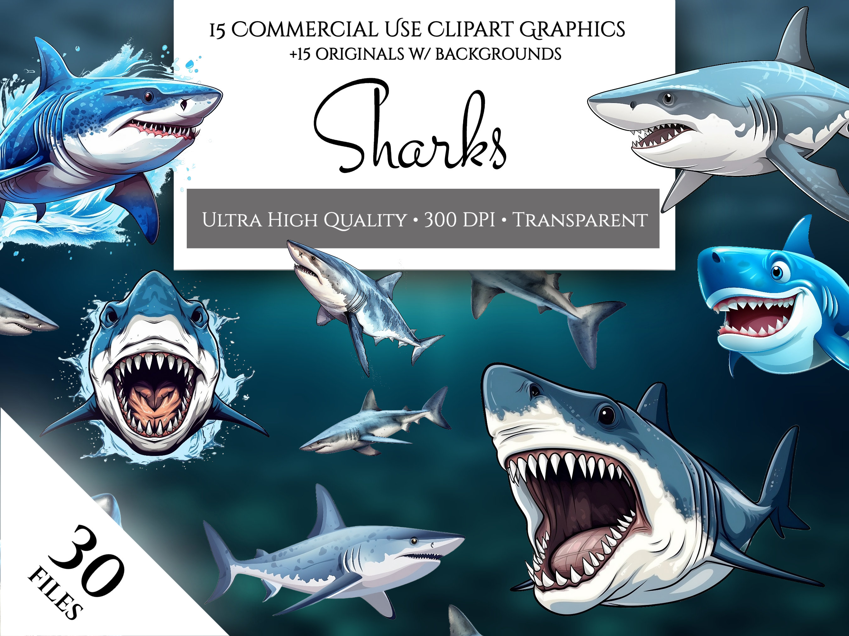 Shark Clipart For Kids