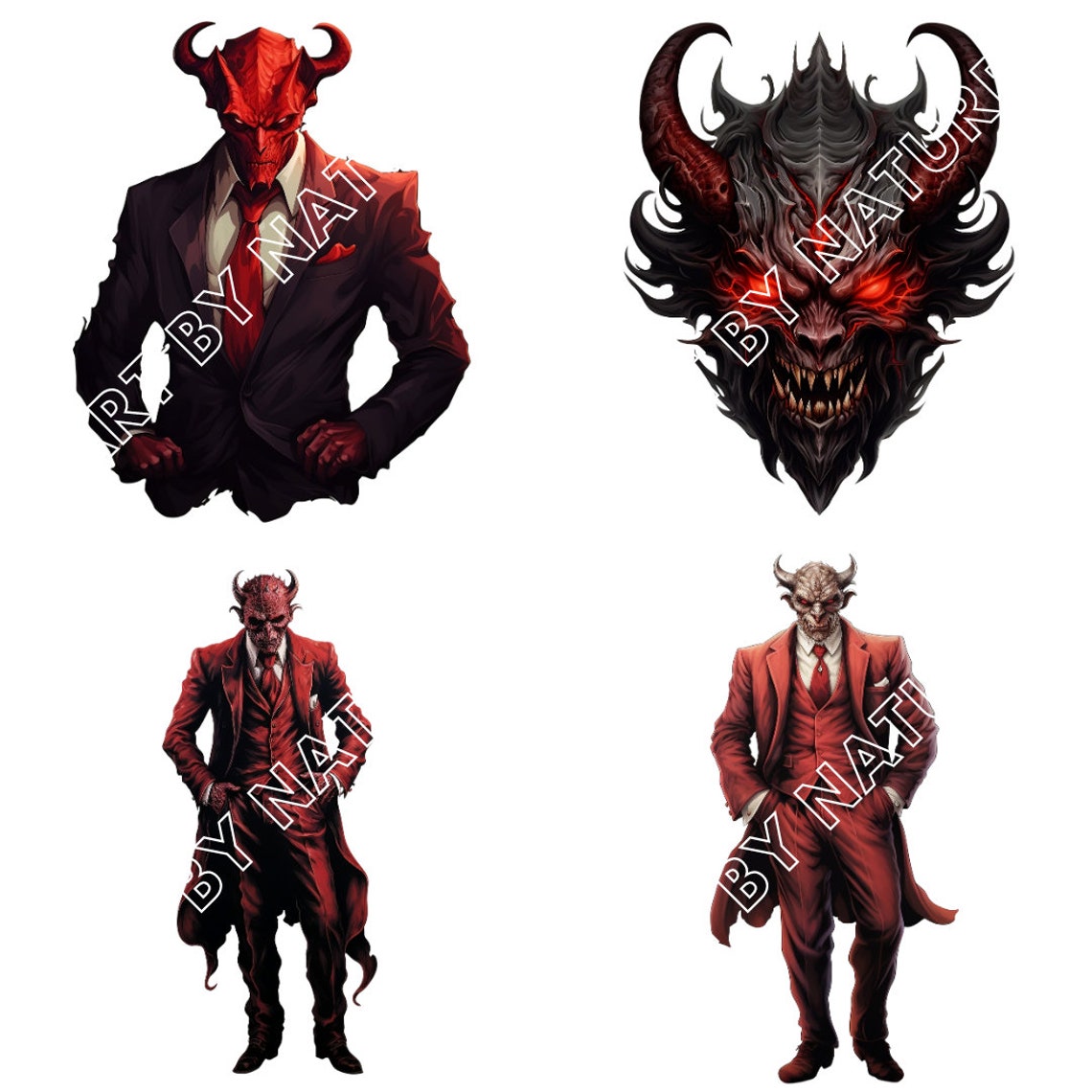 Devil Halloween PNG, Devil PNG, Monster Clipart, Halloween PNG, Devil ...