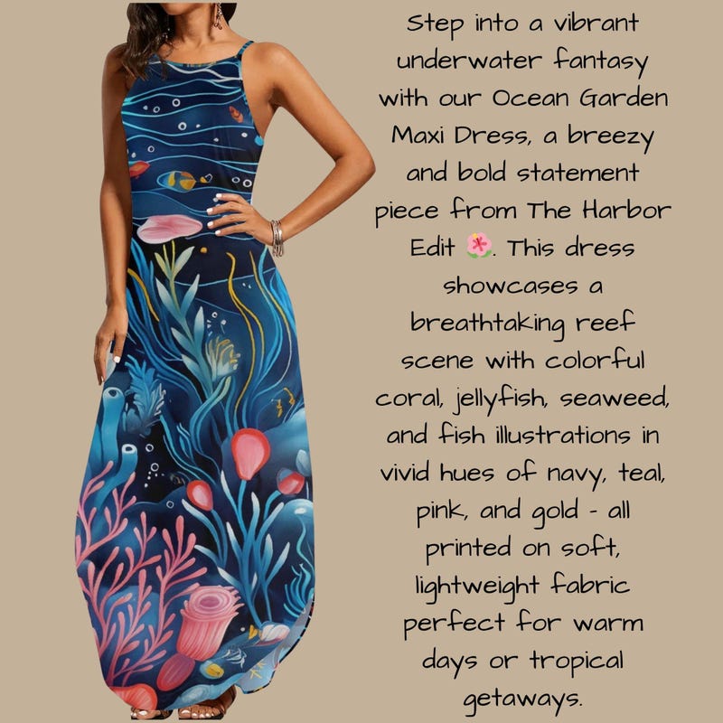 Underwater Theme Dress - Etsy