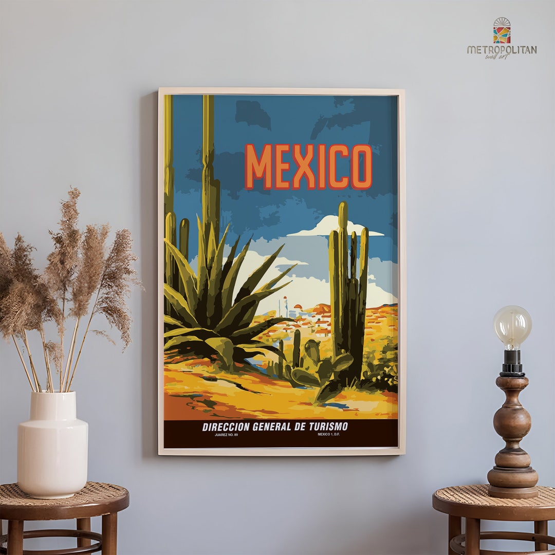 Mexican Exhibition Art Poster, El Maestro Poster, Home Wall Decor ...