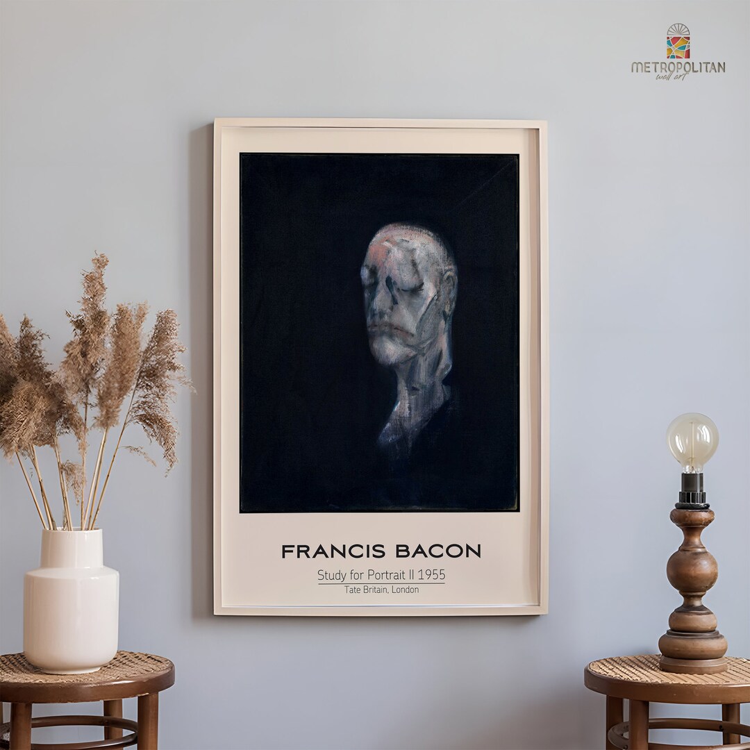 Francis Bacon Art Print, Study for Portrait, Bacon Exhibition, Digital ...