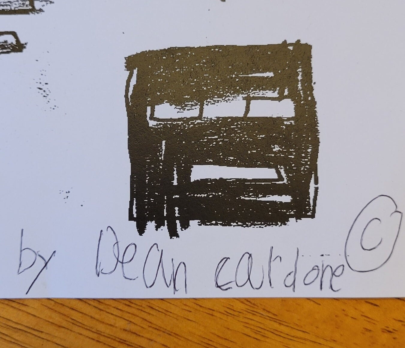 Hand Drawn Minecraft Wither - Etsy