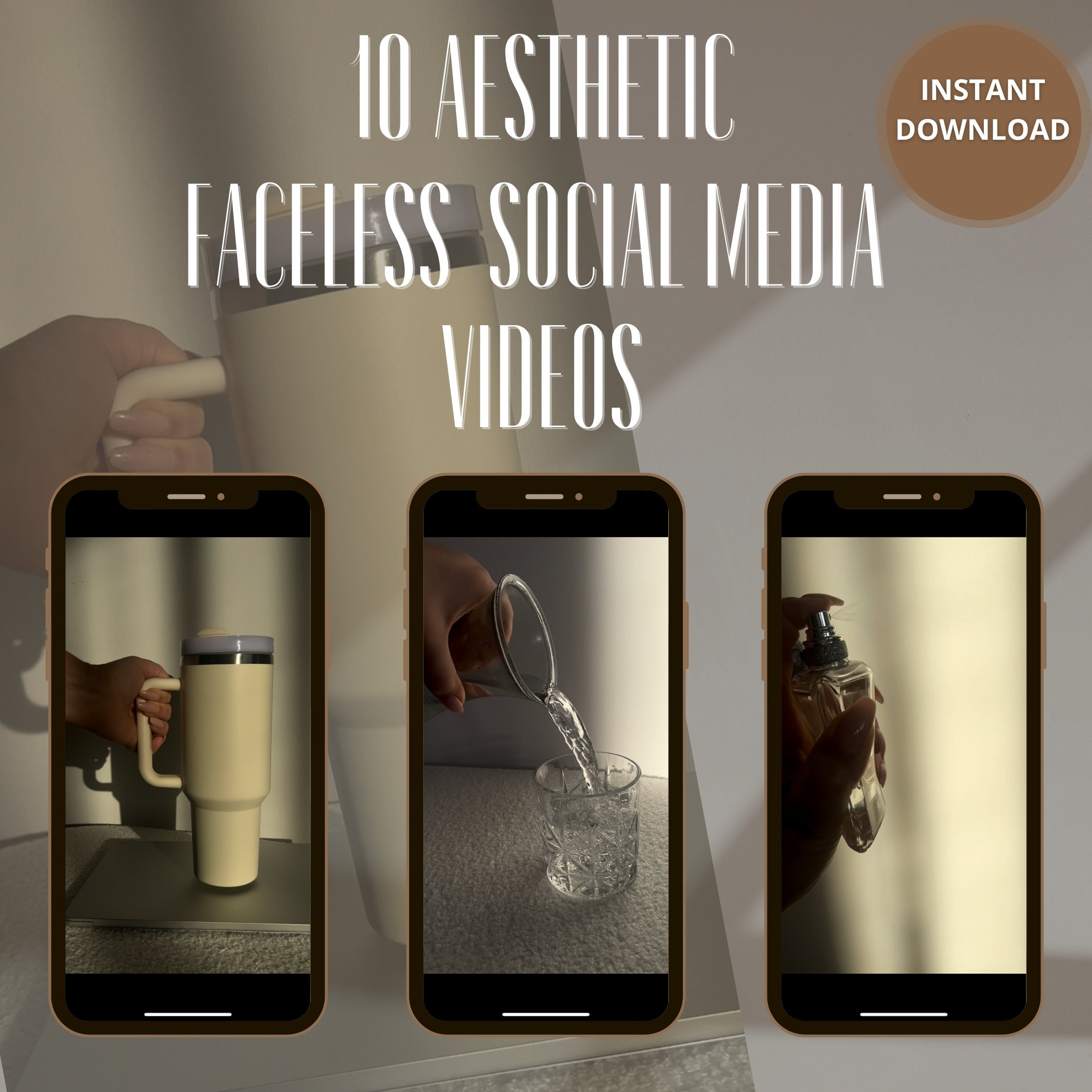 Faceless Stock Videos, IG Reels, Tik Tok, B-roll Content, Instagram ...