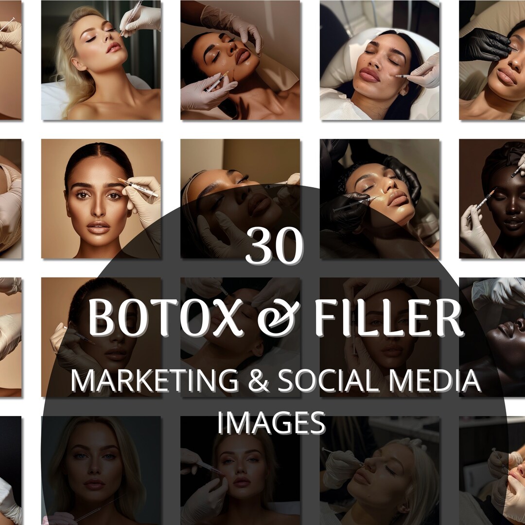Botox Filler Images, Cosmetic Injectables Social Media Images, Cosmetic ...