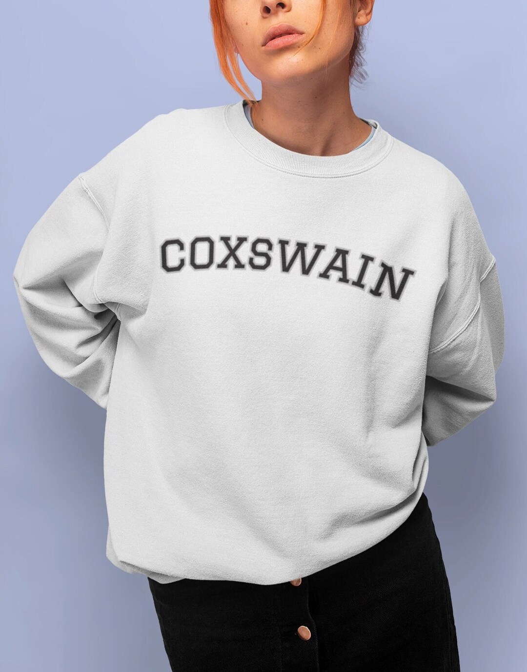 Coxswain Crewneck Sweatshirt Rowing Sweatshirt Coxswain Rowing - Etsy