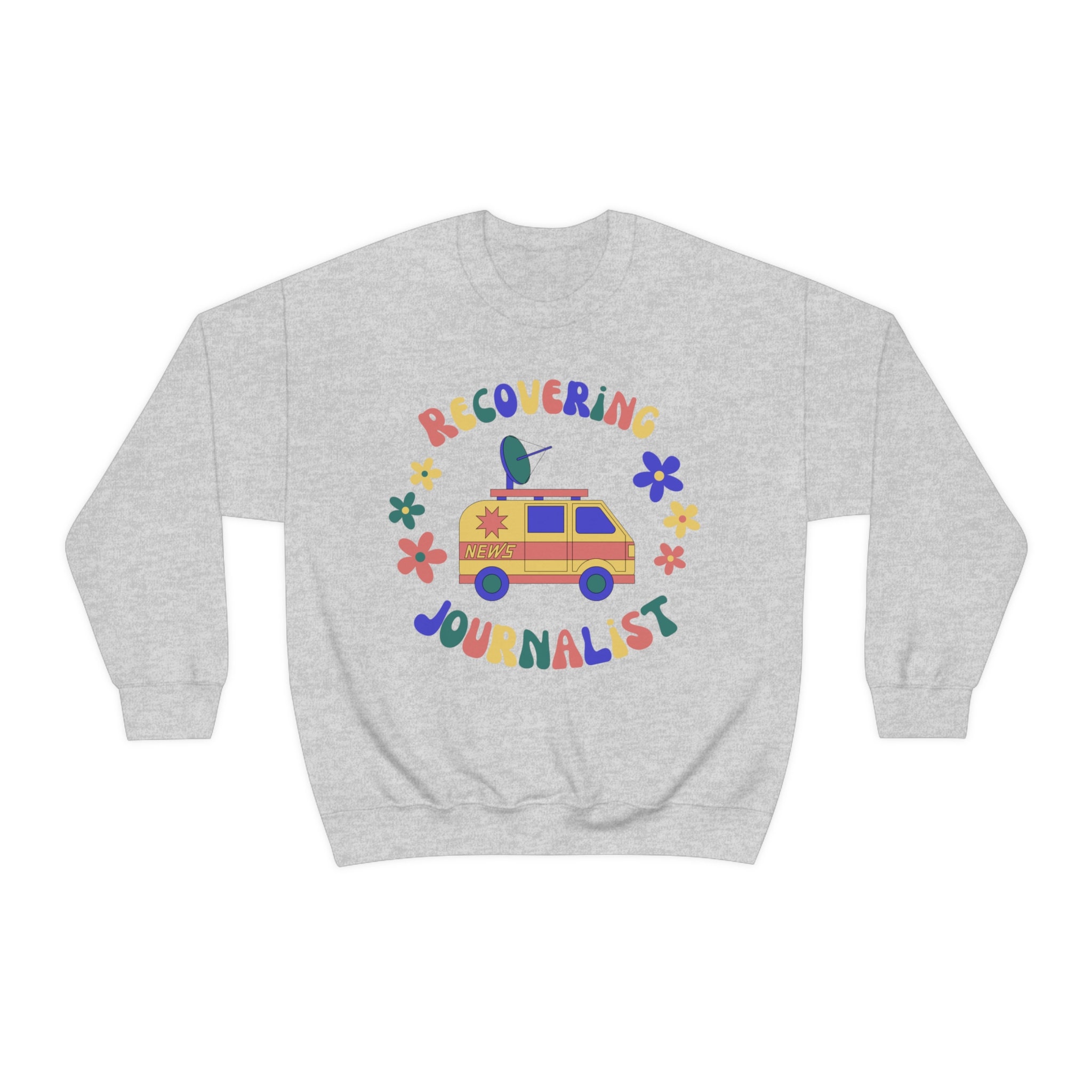 Communication Sweatshirt Funny Recovering Journalist Shirt Funny ...