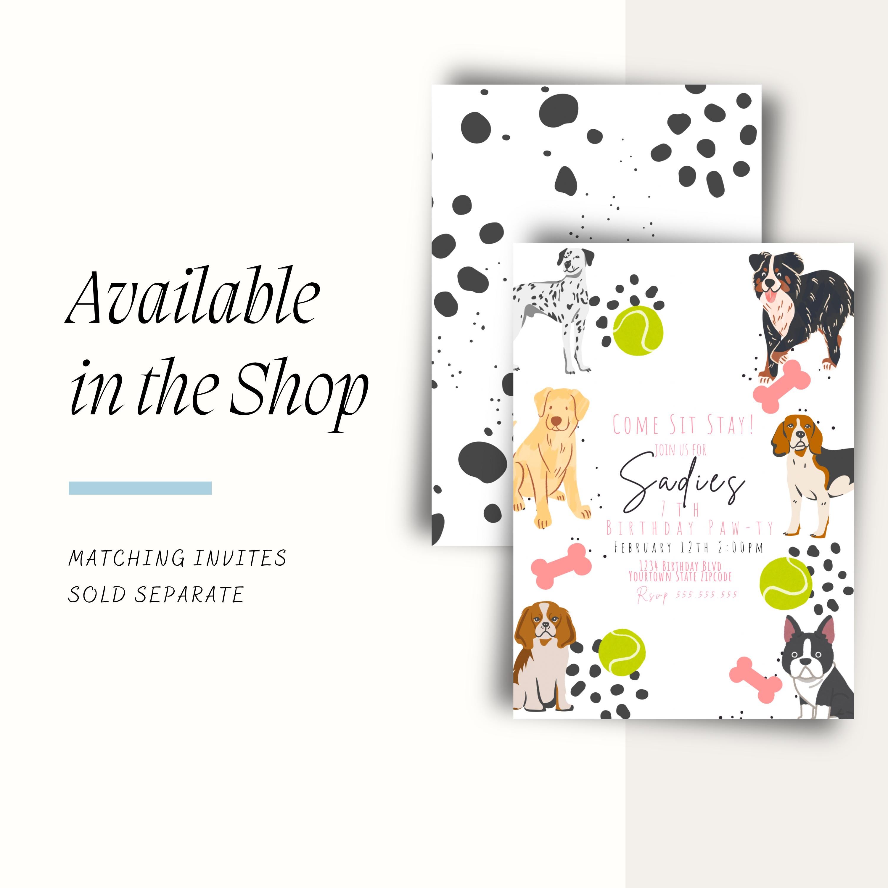 Editable ADOPT A PUPPY Certificate Printable Puppy Pawty Favor Adopt ...