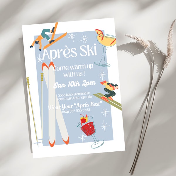 Ski Party - Etsy