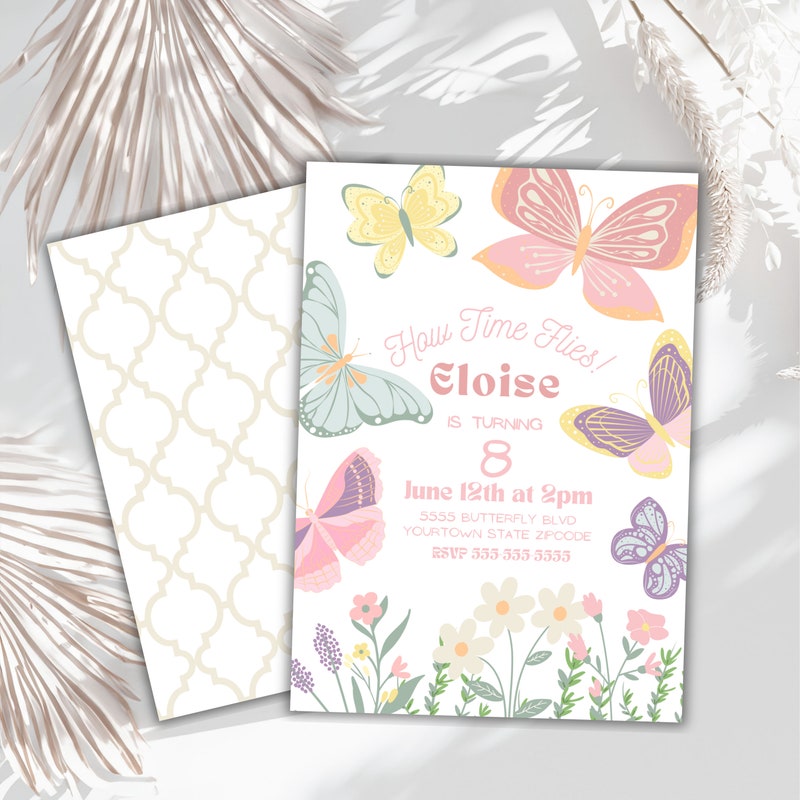 Butterfly Invite - Etsy