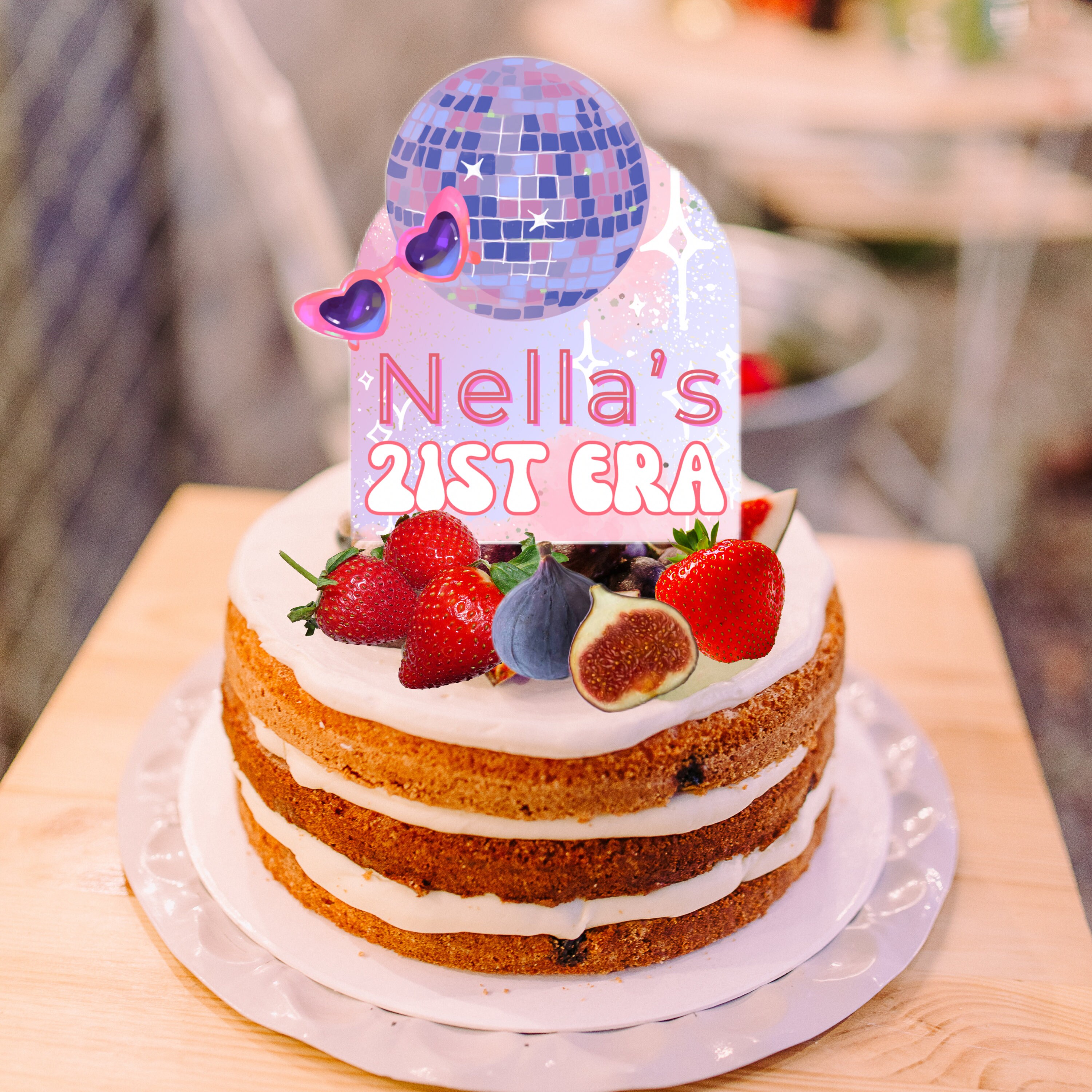 Editable in My Birthday Era Inspired Swiftie Eras Birthday Cake Topper ...