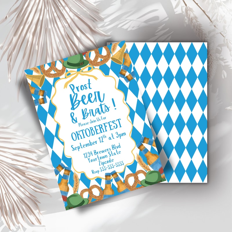 Oktoberfest Invitation - Etsy