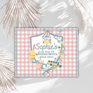 Printable First Day of School Sign , New School Year Goodbye Summer 1st ...