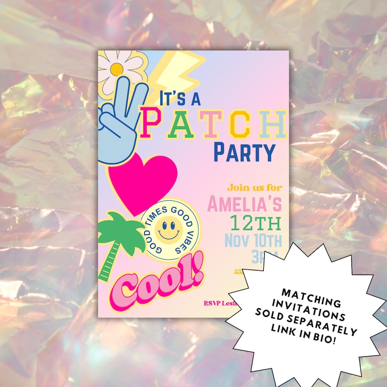 Editable Smiley Face Party Favor Tags, Preppy Theme (digital Template ...