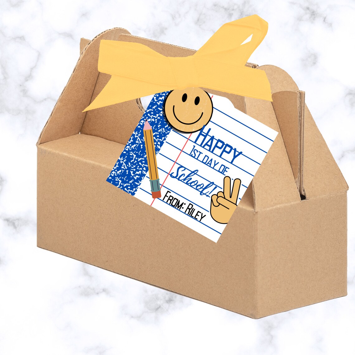 Editable Teacher Gift Class Gift 1st Day Elementary First Day ...