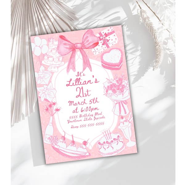 Coquette Birthday Party - Etsy