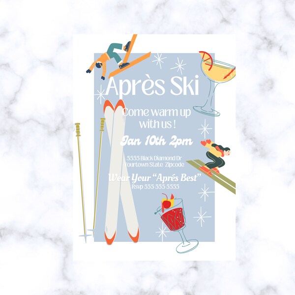 Ski Party - Etsy