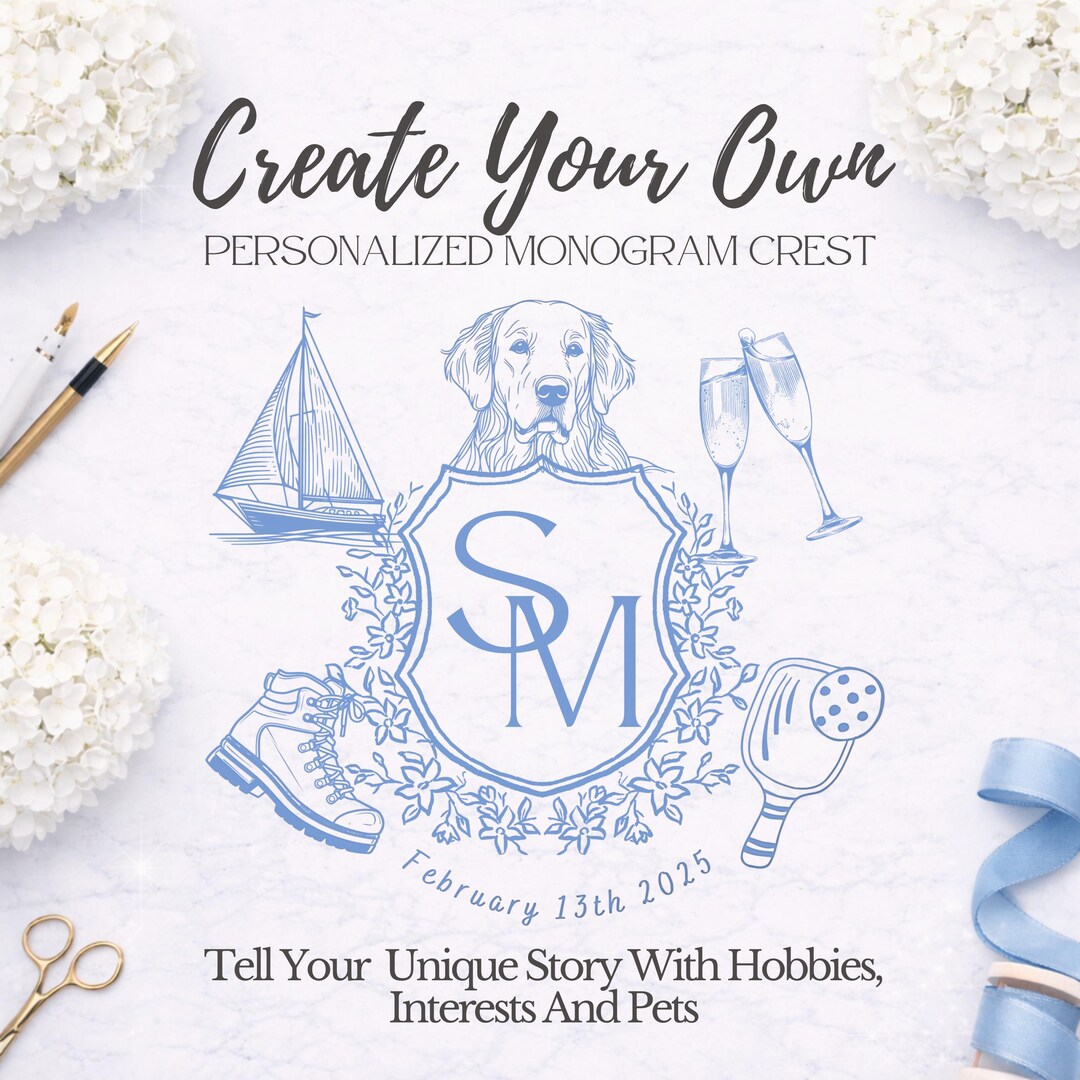 Retirement Custom Crest Retirement Logo Ideas for Her Gift Crest Custom ...