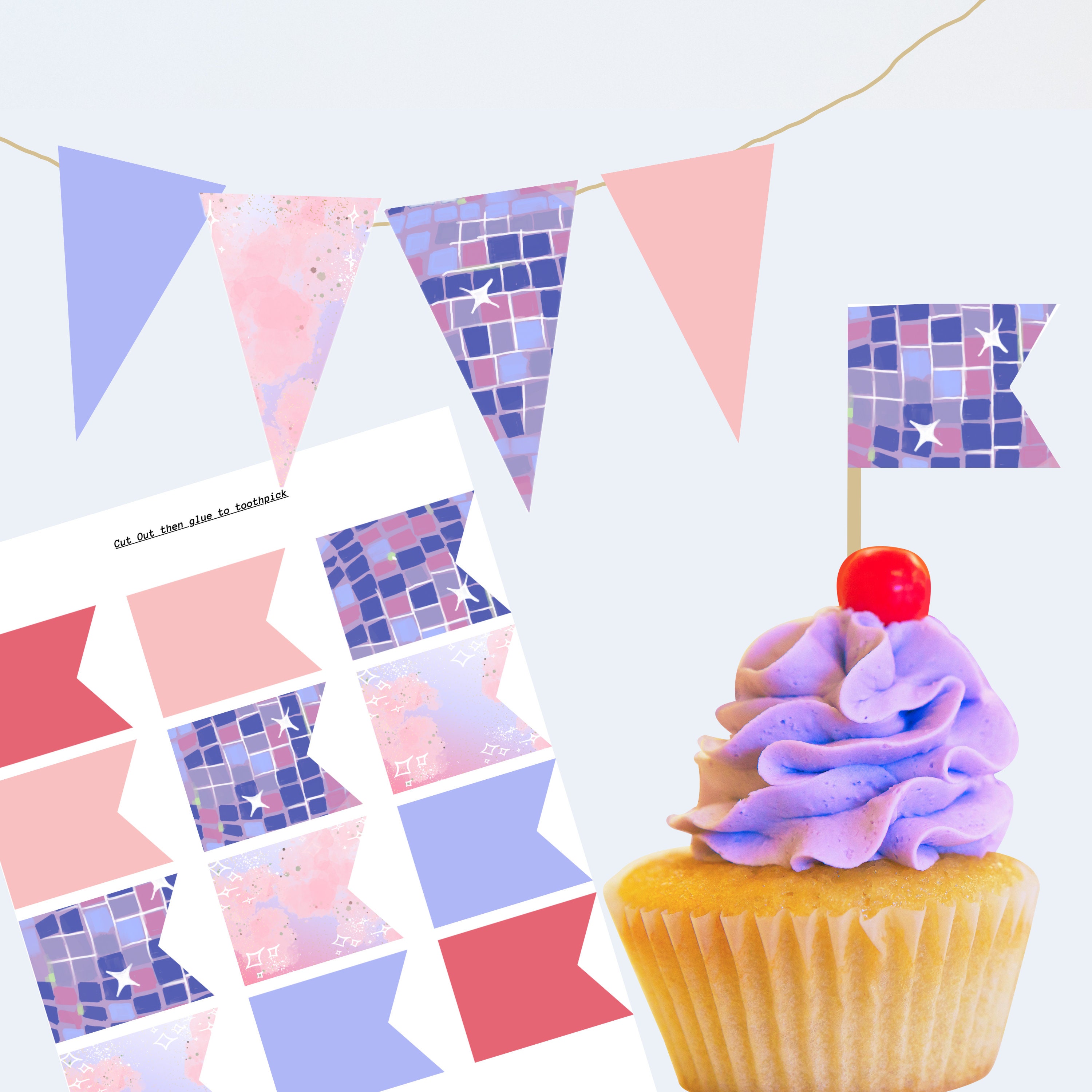 Editable Invite Disco Ball Party Set ,disco Party Supplies Dance Decor ...