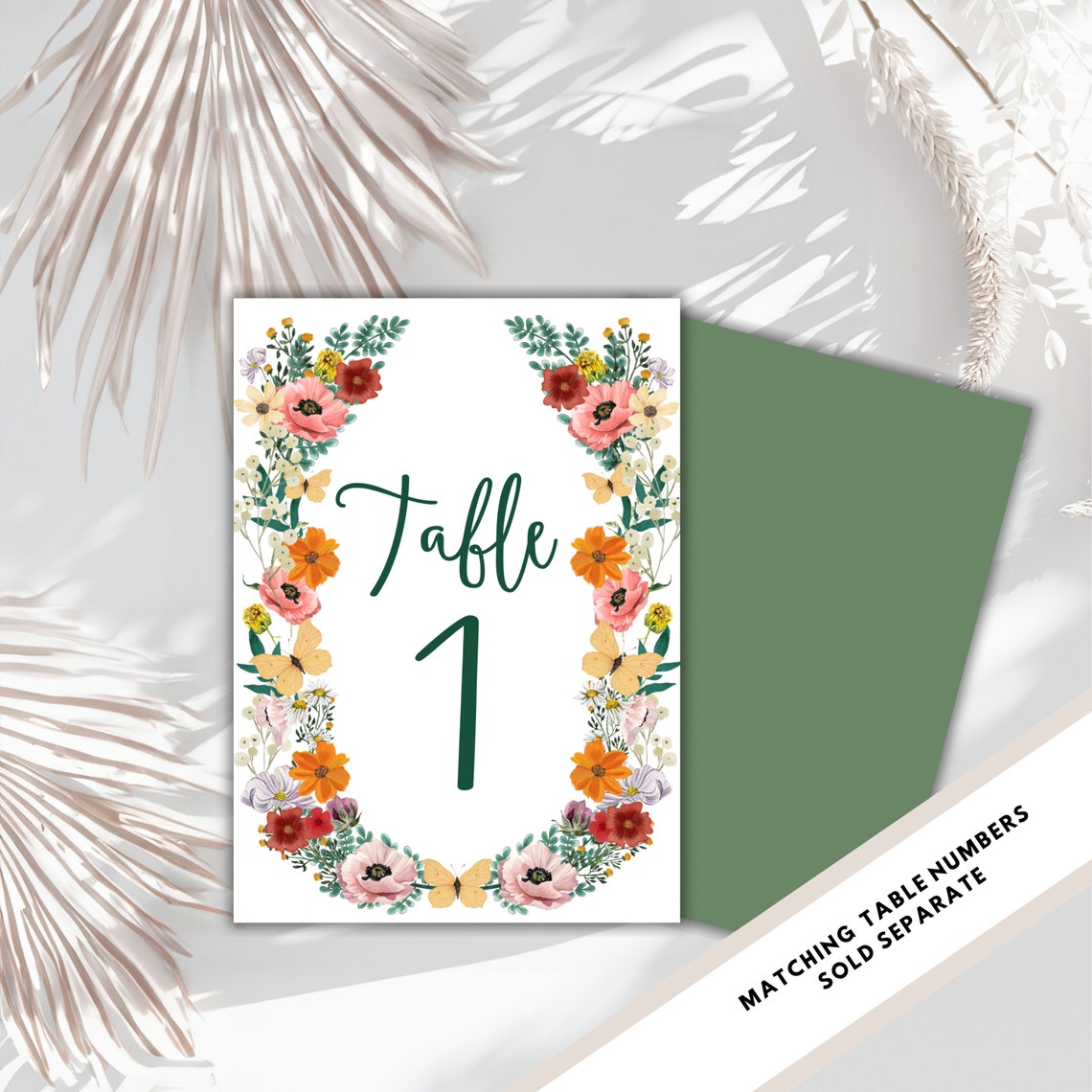 Editable Fall Floral Wedding Suite Rsvp Invite Wildflower Wedding ...