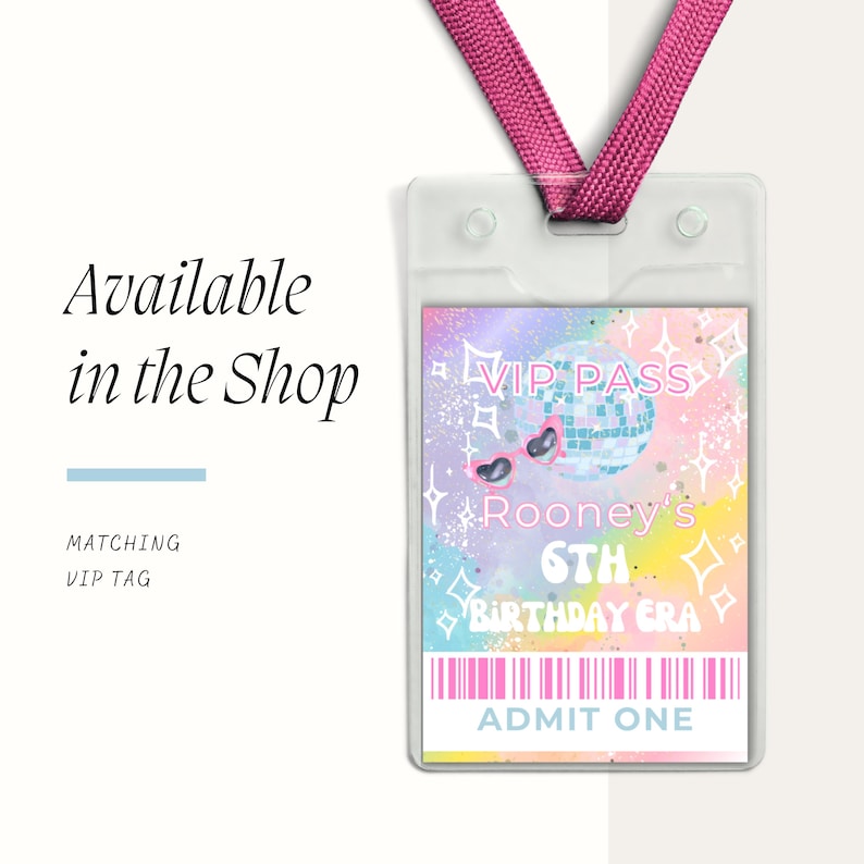 Pastel Birthday Era Invitation, Fan Girl Party (editable Canva Template ...