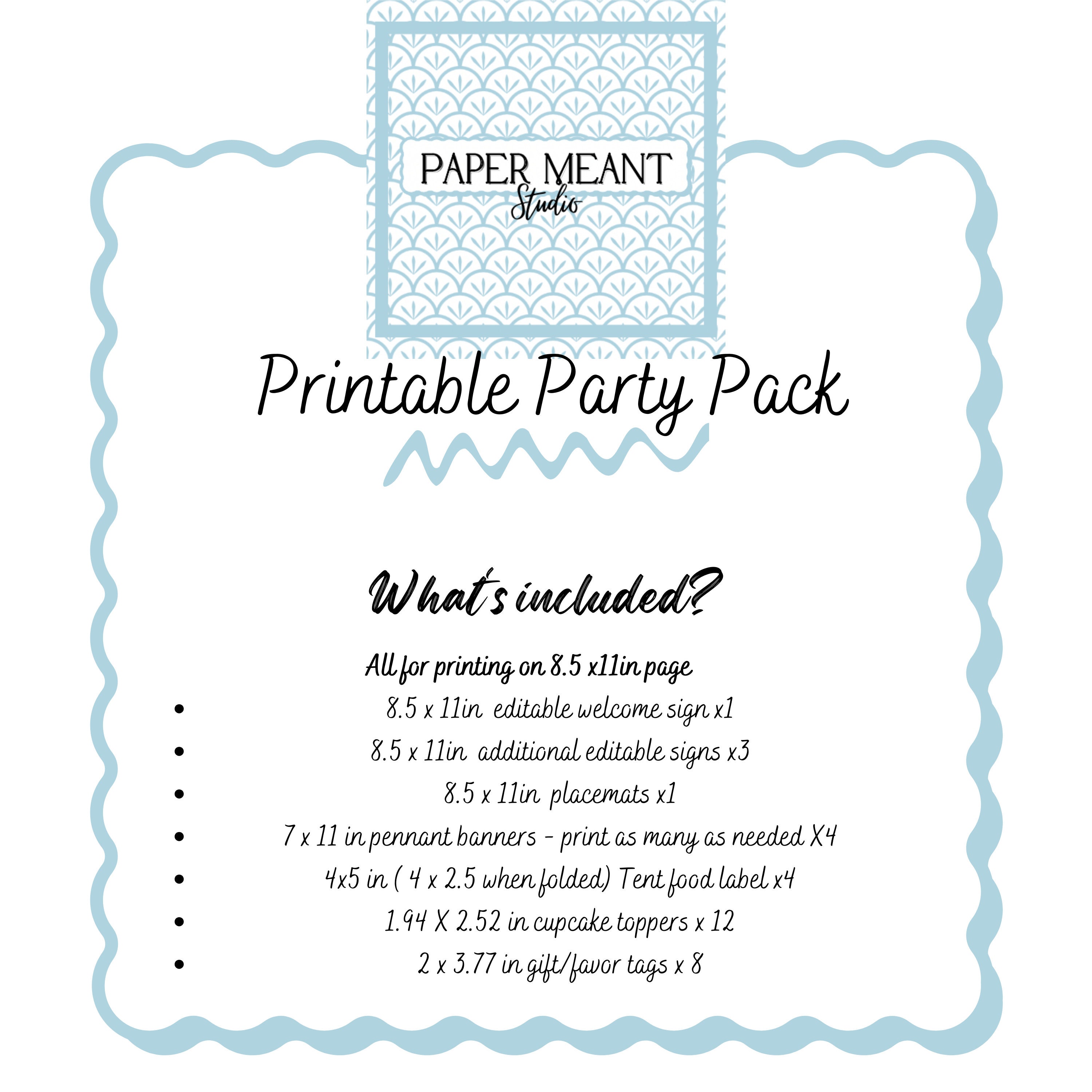 Editable Invite Disco Ball Party Set ,disco Party Supplies Dance Decor ...