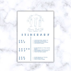 Editable- Key West Bachelorette Tropical Invitation Tropic Like Its Hot ...