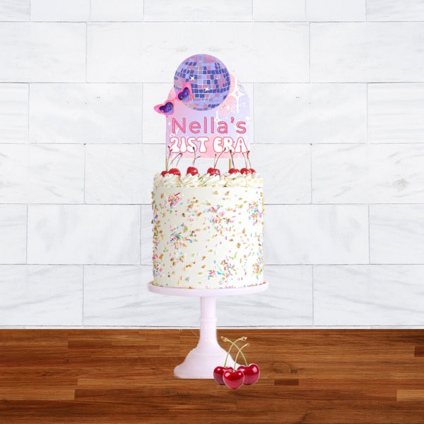 Lover Era Birthday Cake Topper - Etsy