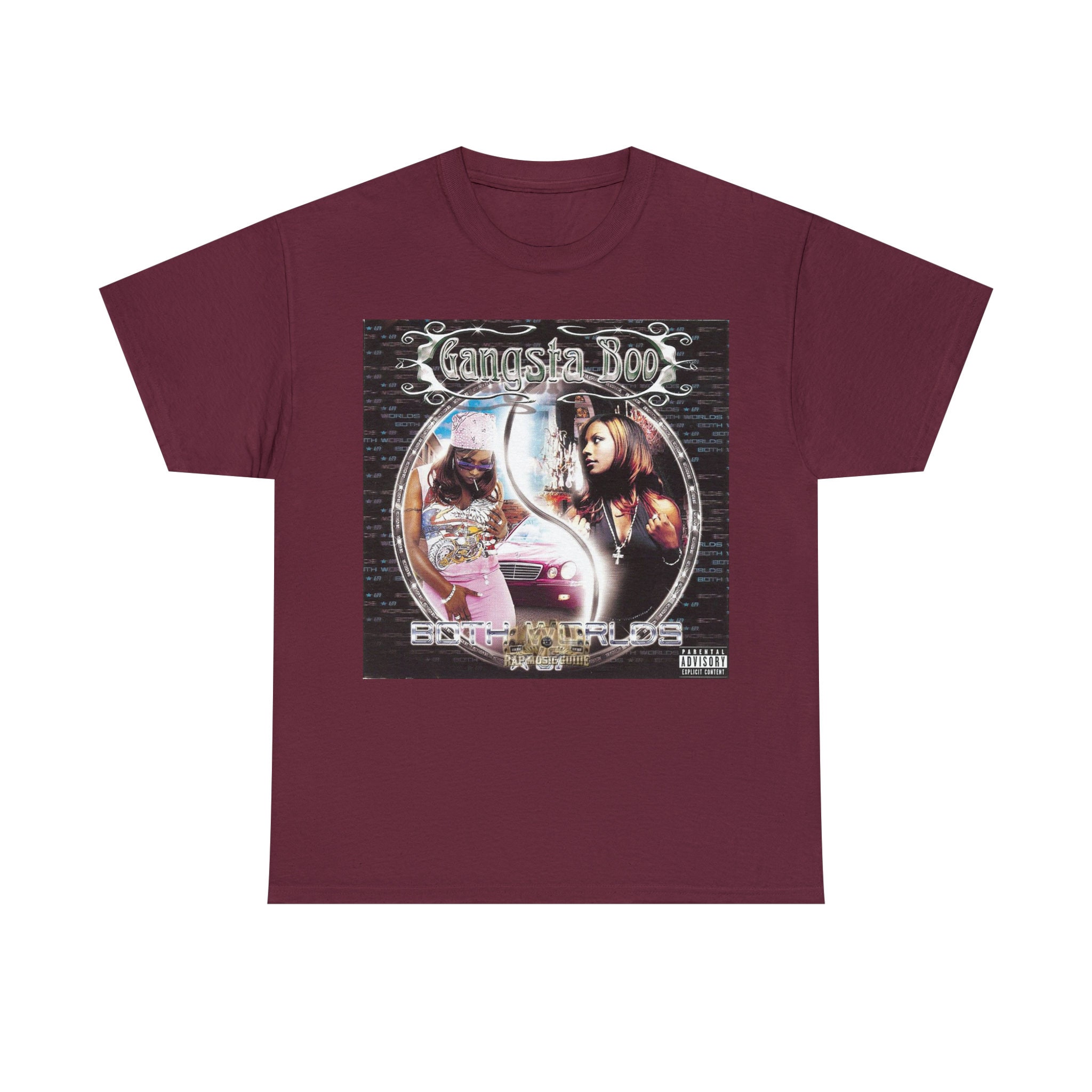 Gangsta Boo BOTH WORLDS Album Cover Tshirt - Etsy