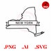 50 States Map + 1 Free Gift , Logo, Emblem Digital Vector .ai, .svg ...