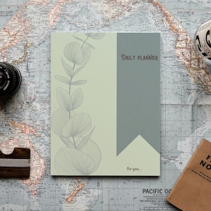 Printable Dailyplanner, Instant Download, Modern and Softdesign, Front ...